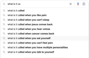 Google Poetics: Greatest Autocomplete Fails